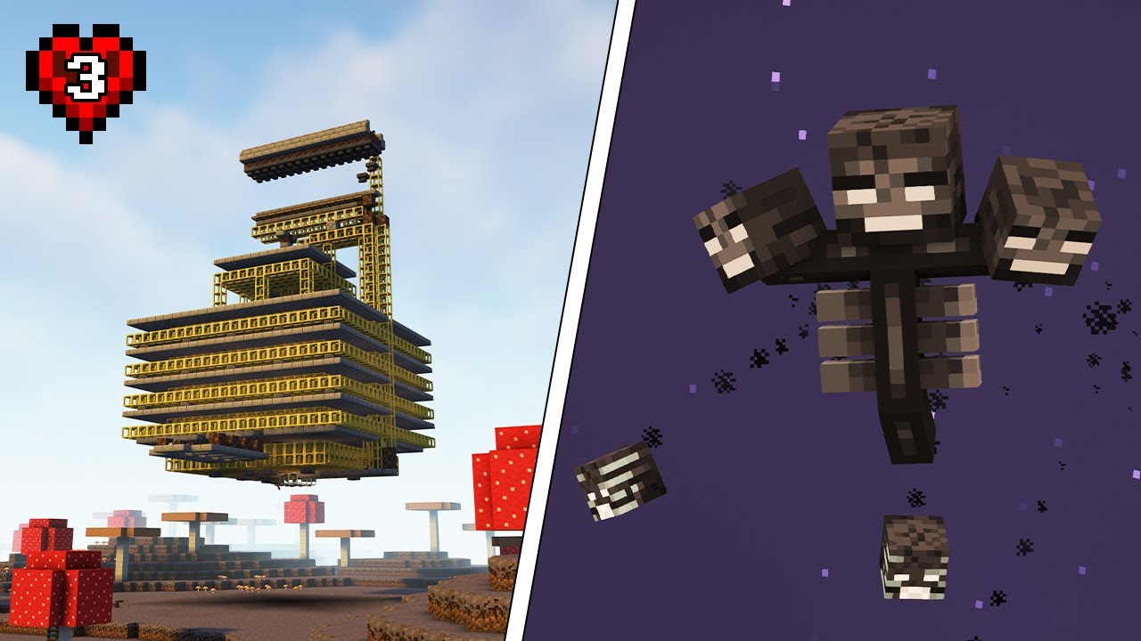 Building a Shulker Farm & Fighting The Wither | Minecraft Hardcore Ep ...