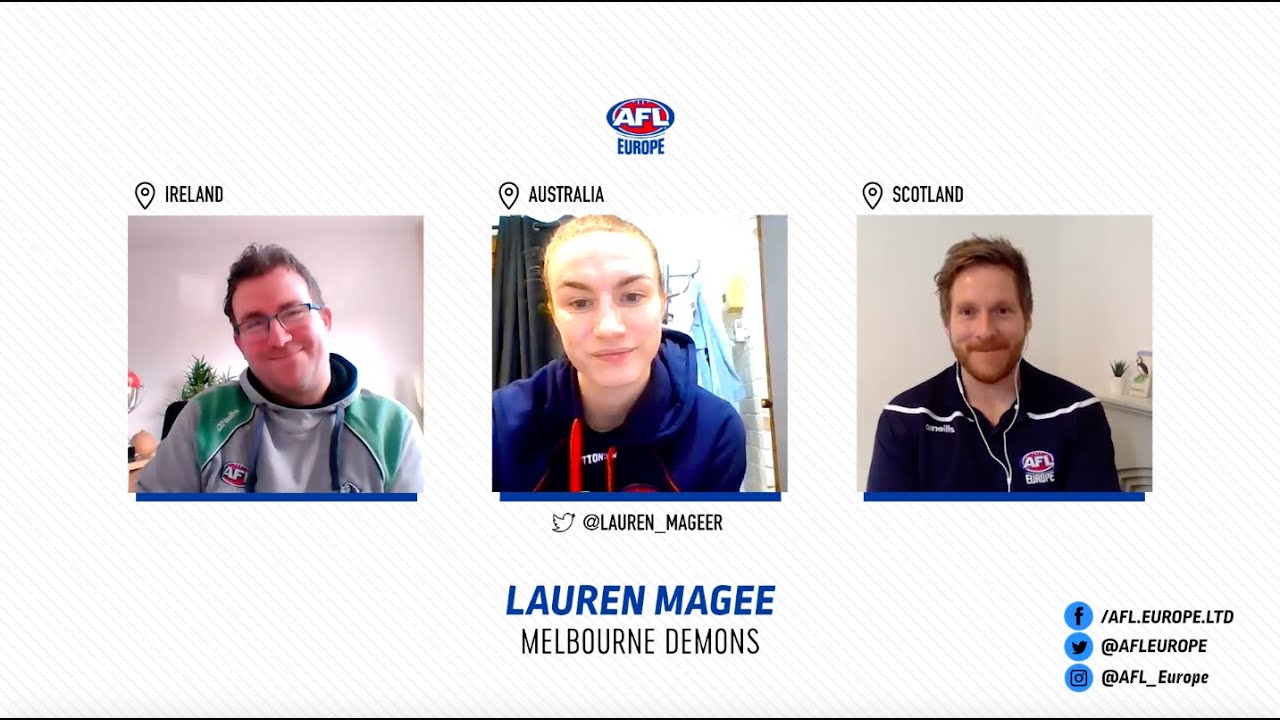 Irish Down Under - Lauren Magee AFLW - YouTube