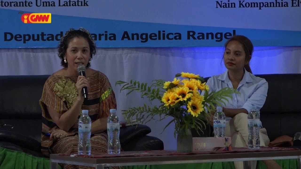 IOB realiza semináriu kona ba empreendedorizmu feto Timor - YouTube