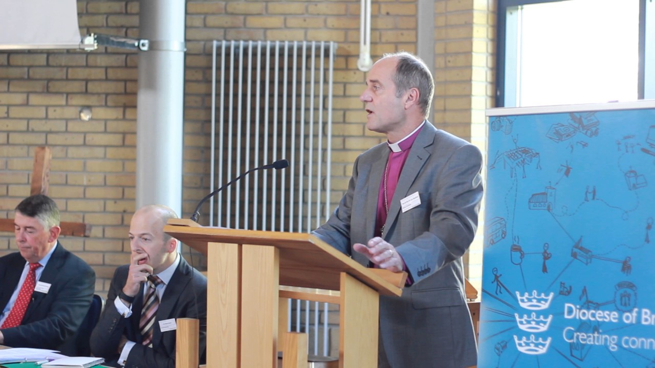 Bishop's address by the Bishop of Swindon - Diocesan Synod - YouTube