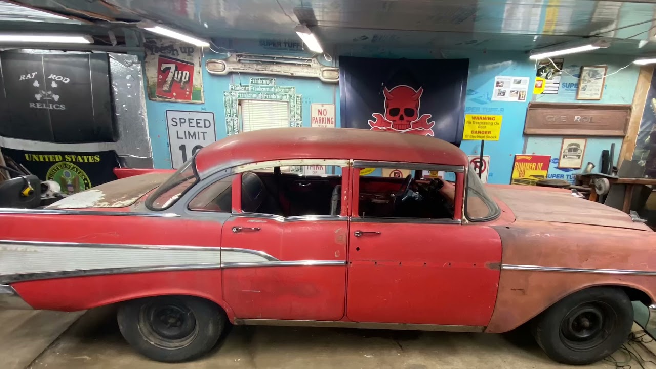 57 Chevy Rat Rod - YouTube