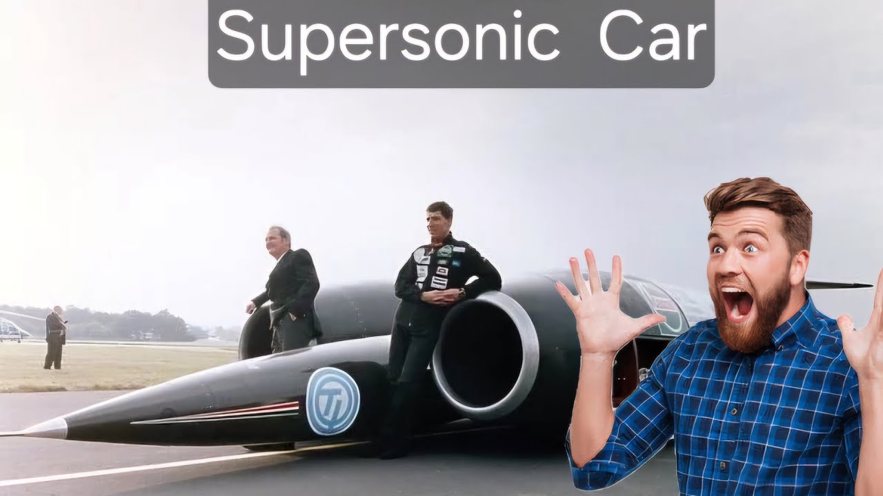 WORLDS FASTEST SUPERSONIC CAR | दुनिया की सबसे तेज़ कार Thrust SSC ...