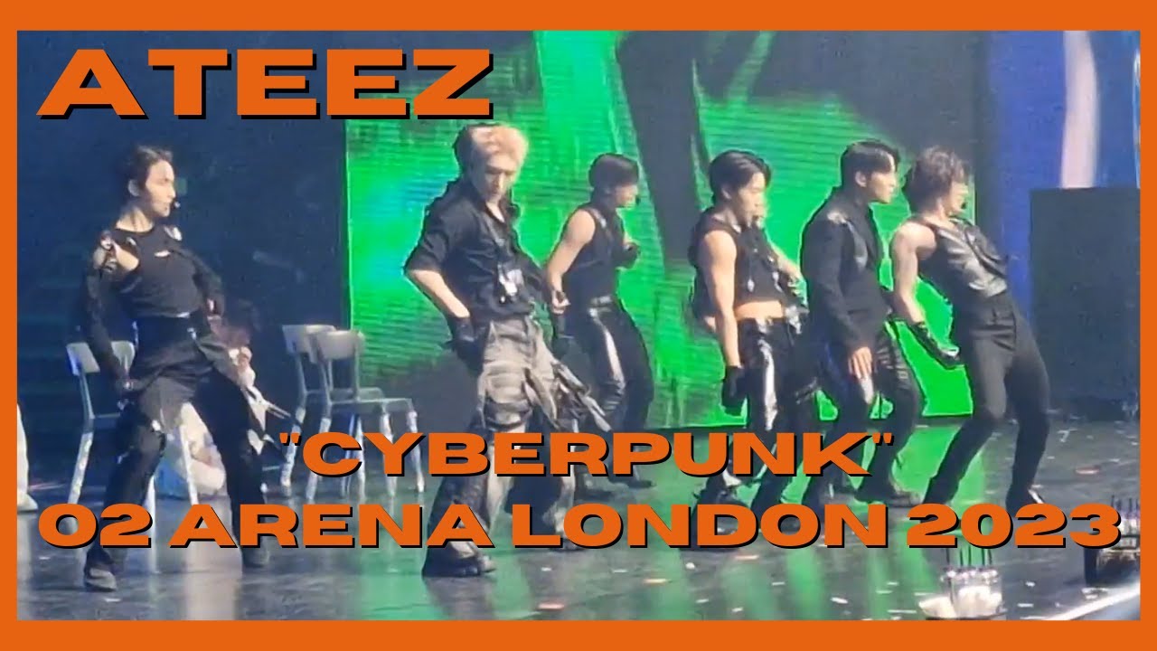 ATEEZ: "Cyberpunk" at The O2 Arena, London 2023 - YouTube