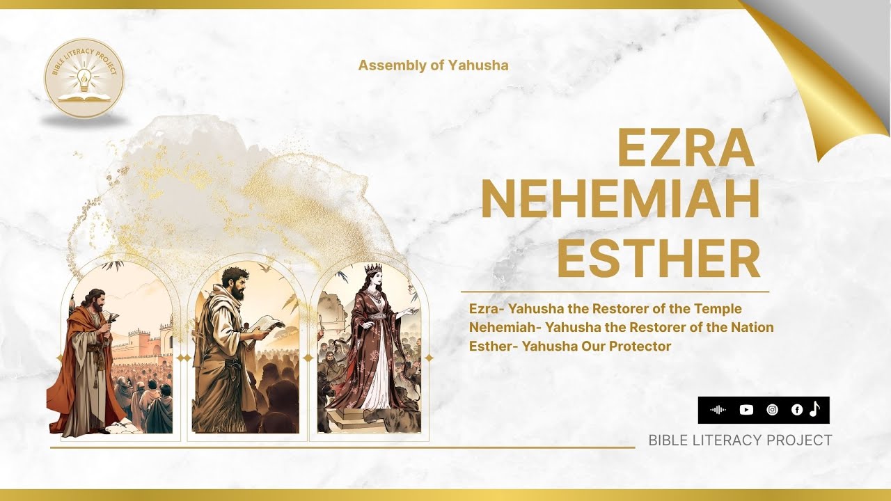 BLP Live Class : Ezra, Nehemiah and Esther #bibleliteracyproject # ...