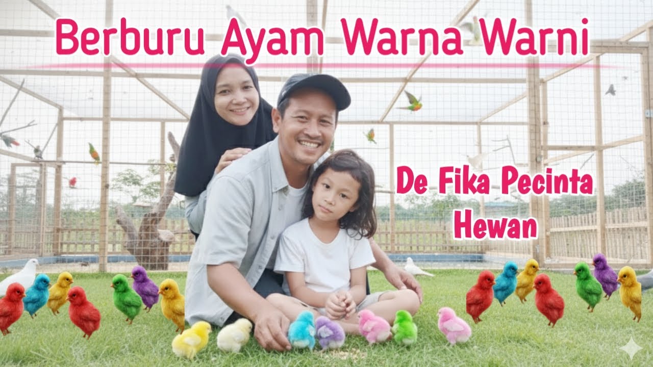 De Fika Beli ayam warna warni Lagi | Daily Vlog Pulang sekolah - YouTube