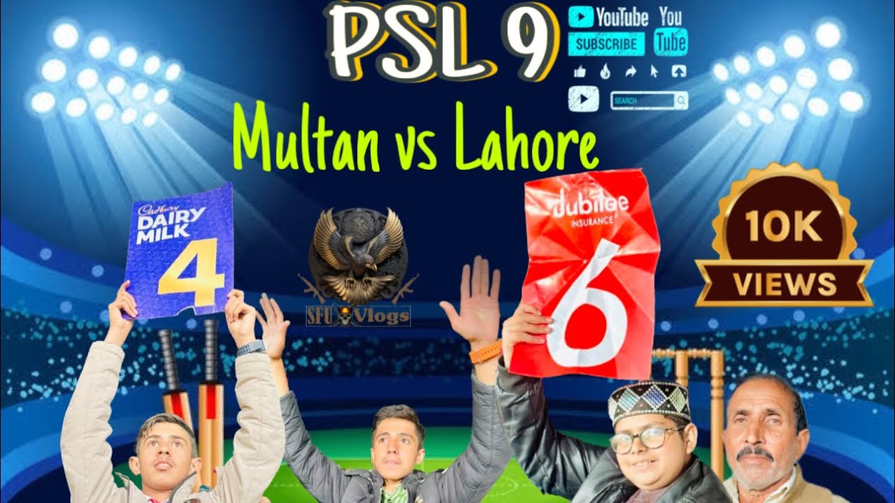 PSL season 9 Multan Sultan vs Lahore qalander 4th VLOG 🏆🏆 🏆🙂 ️ ️ ️ ...