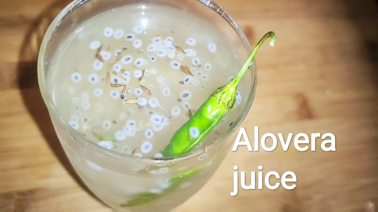 immunity booster and summer drink/ alovera juice/ summer energy and ...