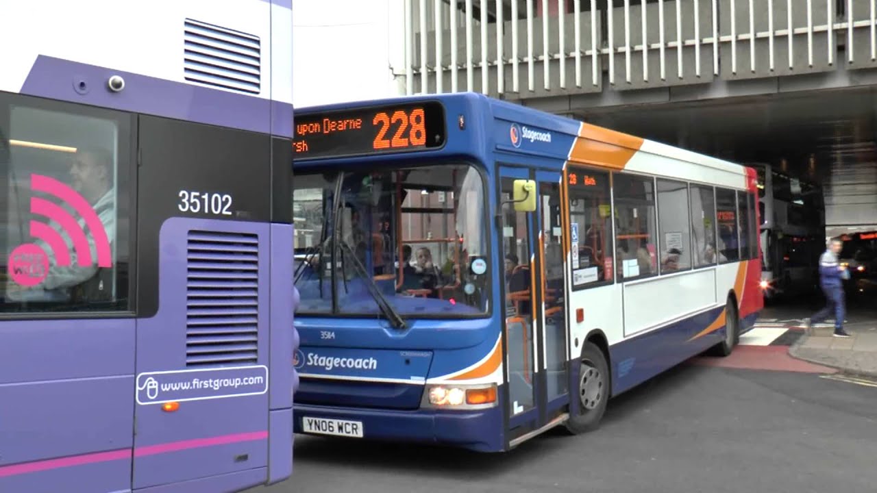 ROTHERHAM BUSES NOV 2015 - YouTube