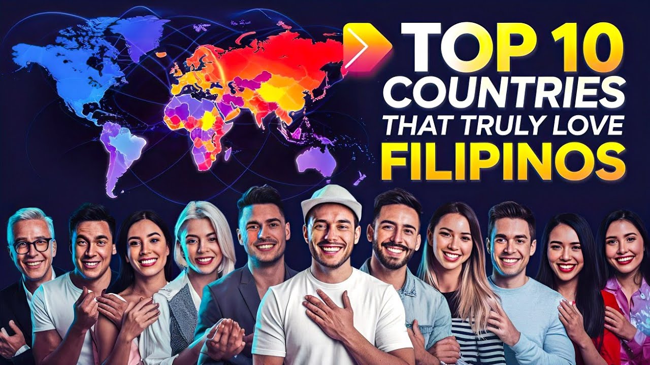 🌍 Top 10 Countries That Love Filipinos The Most 🇵🇭 - YouTube