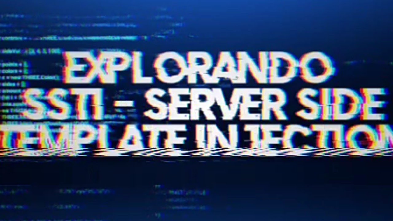 Explorando SSTI - Server Side Template Injection (Básico) - YouTube