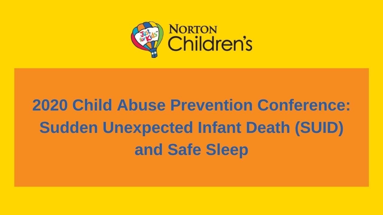 2020 Child Abuse Prevention Conference: Sudden Unexpected Infant Death ...
