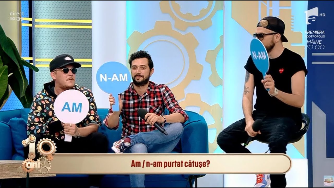 Marius Moga, Shift și What's Up au acceptat provocarea am/n-am la ...