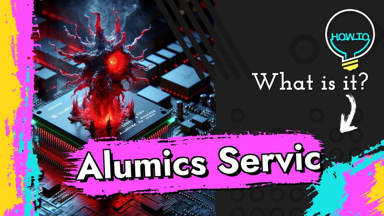 Alumics Service High CPU Virus Removal Guide - YouTube