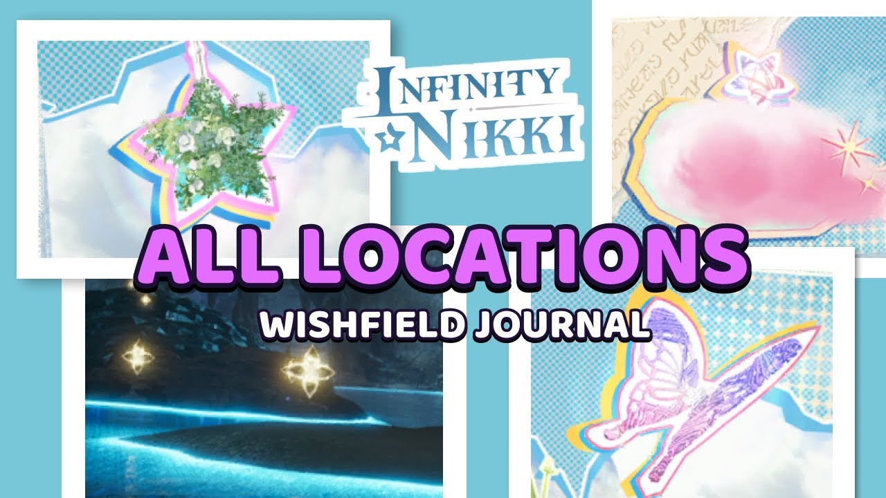 ALL LOCATIONS for Wishfield Journal Event // Day 1 & 2 fishing ...