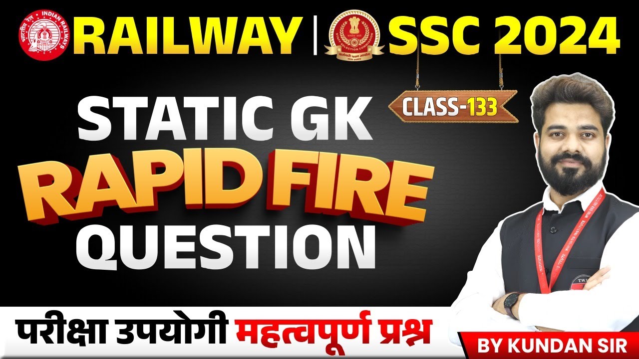 Railway Vacancy 2024 | Static GK for SSC Exams & Railway Exams 2024 ...