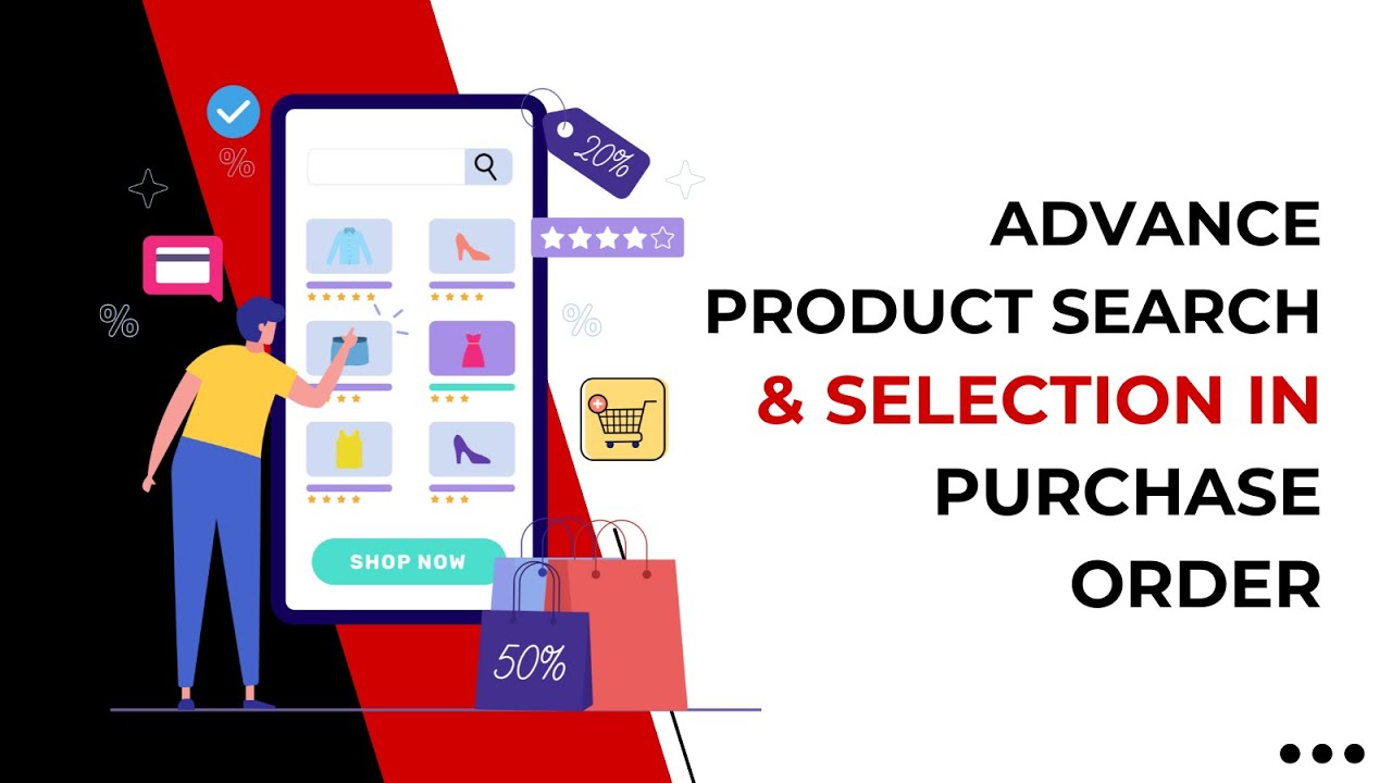 Advance Product Search and Selection In Purchase Order Odoo - YouTube