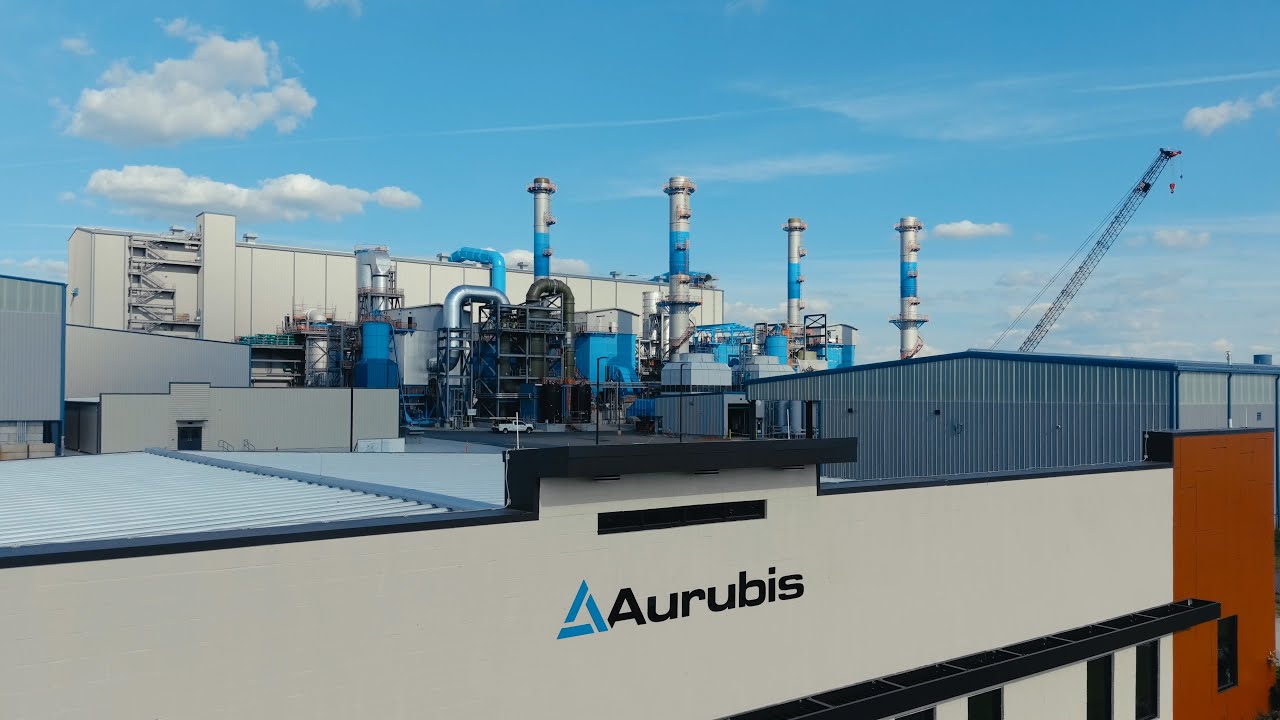 First Melt of Aurubis Richmond - YouTube