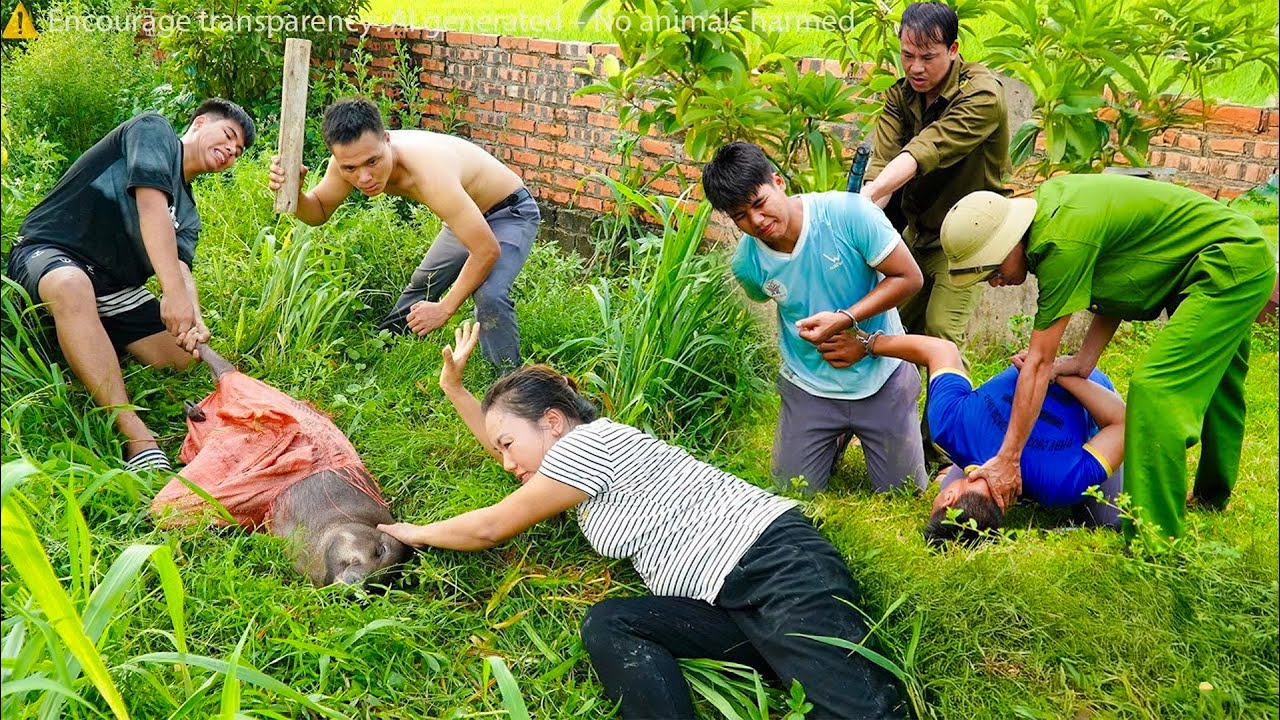 Shocking Encounter! Giant Python vs. Komodo Dragon Near Abandoned House - Dramatic Rescue Begins ...