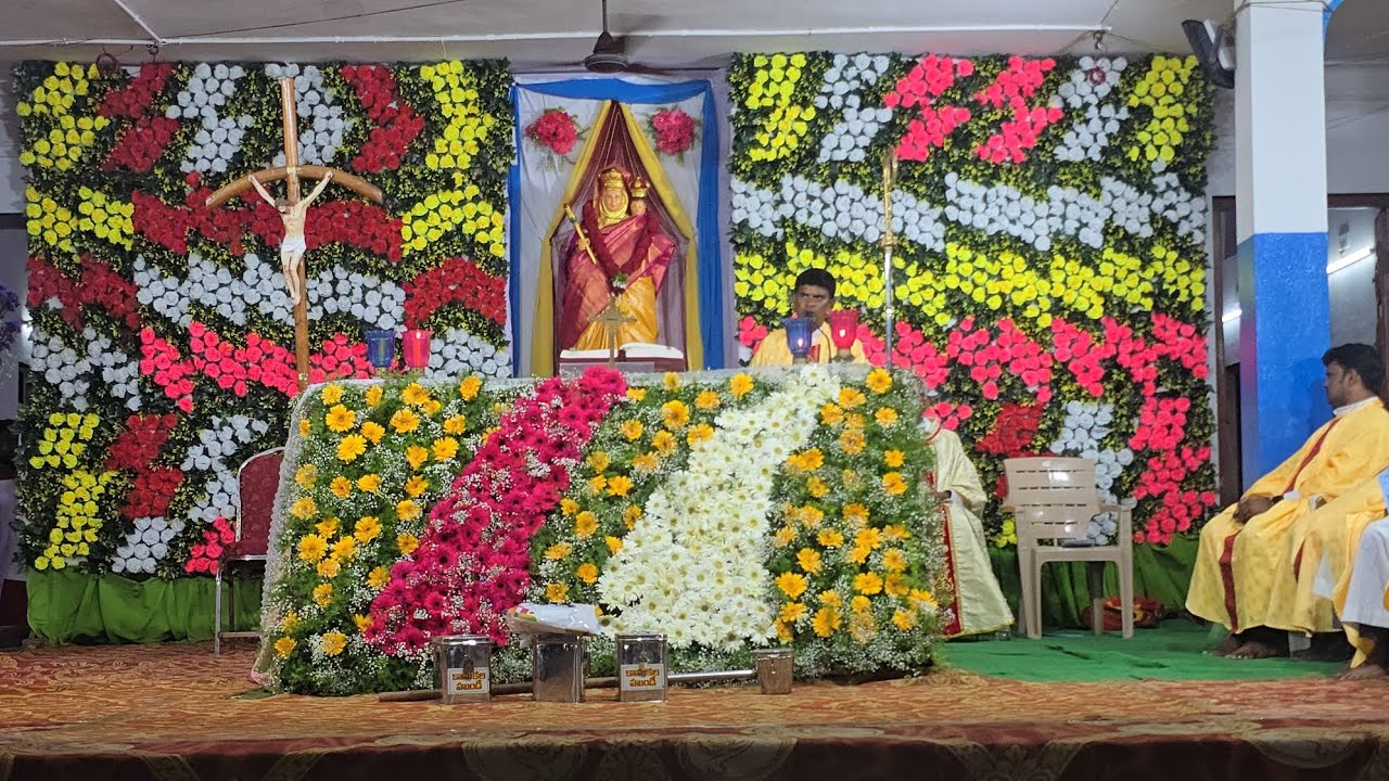 Koduru velangani mata Feast day Glimpses - YouTube