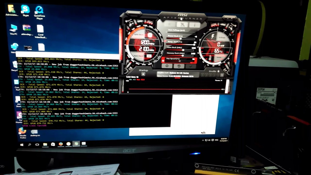 Mod RX570 PowerColor Red Devil - YouTube