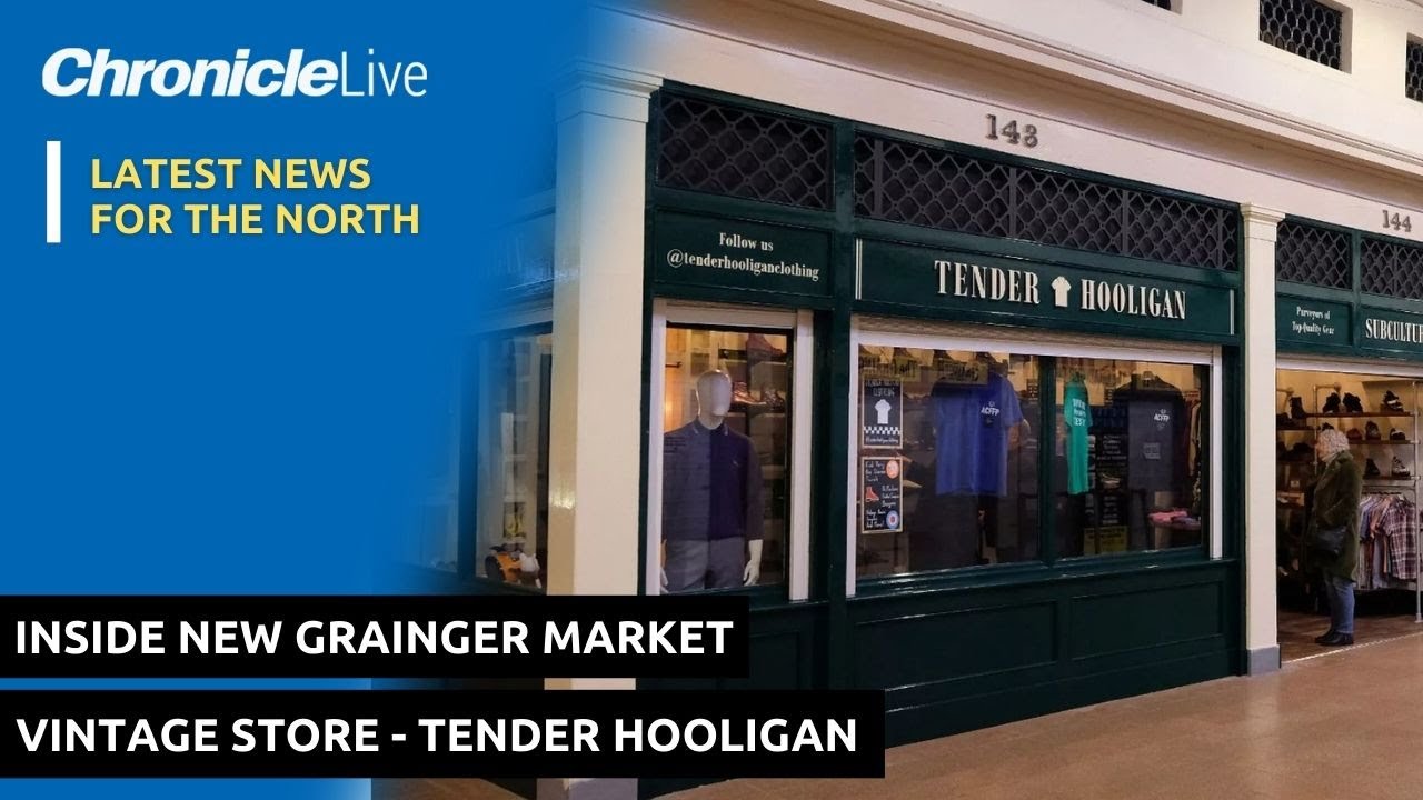 Inside new Grainger Market vintage store Tender Hooligan - YouTube