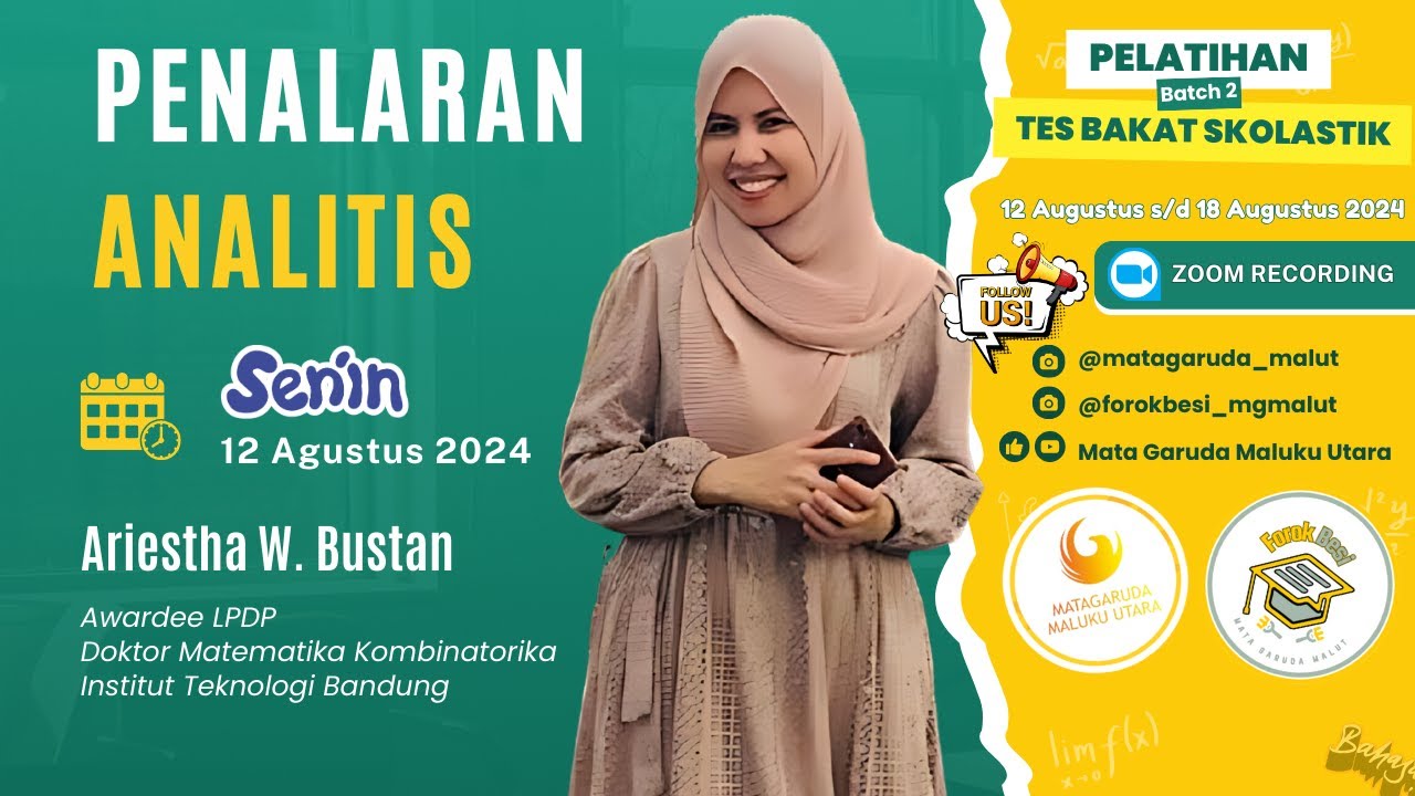 PENALARAN ANALITIS | Pelatihan Tes Bakat Skolastik (TBS) FOROK BESI ...