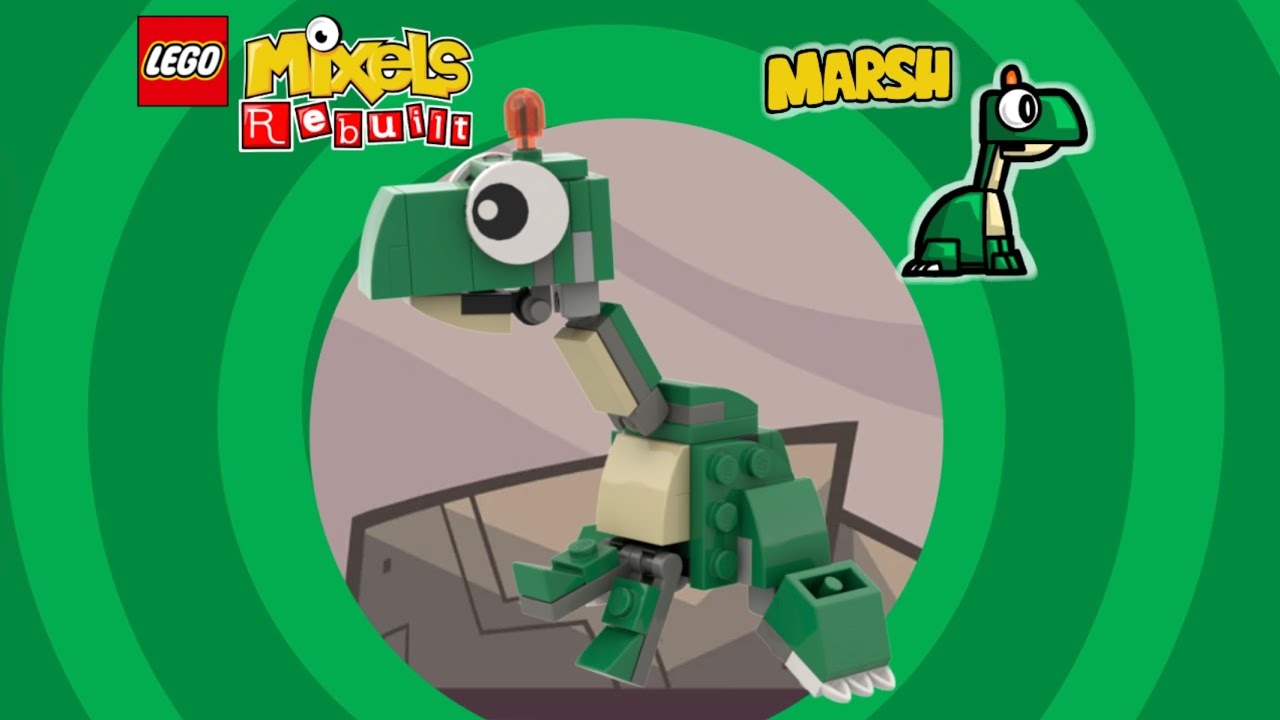 Mixels Rebuilt (series 1) instructions | Marsh - YouTube