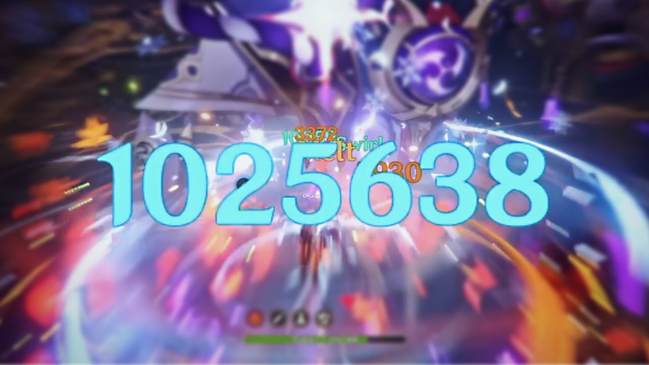 Eula hitting for 1 MILLION CRYO DAMAGE - YouTube