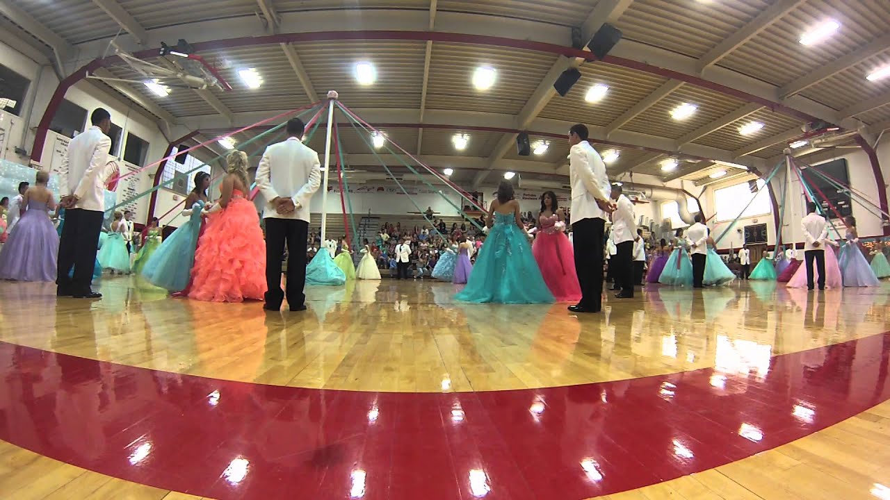2014 Portales High Maypole East pole couples - YouTube