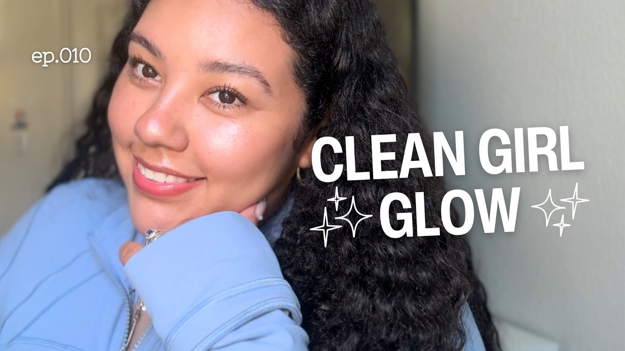 CLEAN GIRL MAKEUP LOOK 💄 | HOW TO Get the GLOWY Look - YouTube