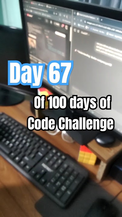 Day 67 of 100 days of code challenge #100daysofcode #shorts - YouTube