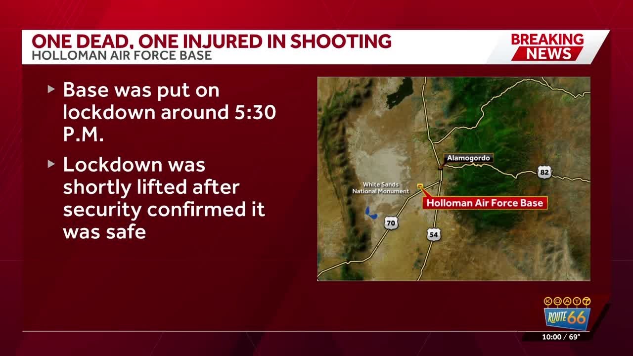 Shooting at Holloman Air Force Base - YouTube