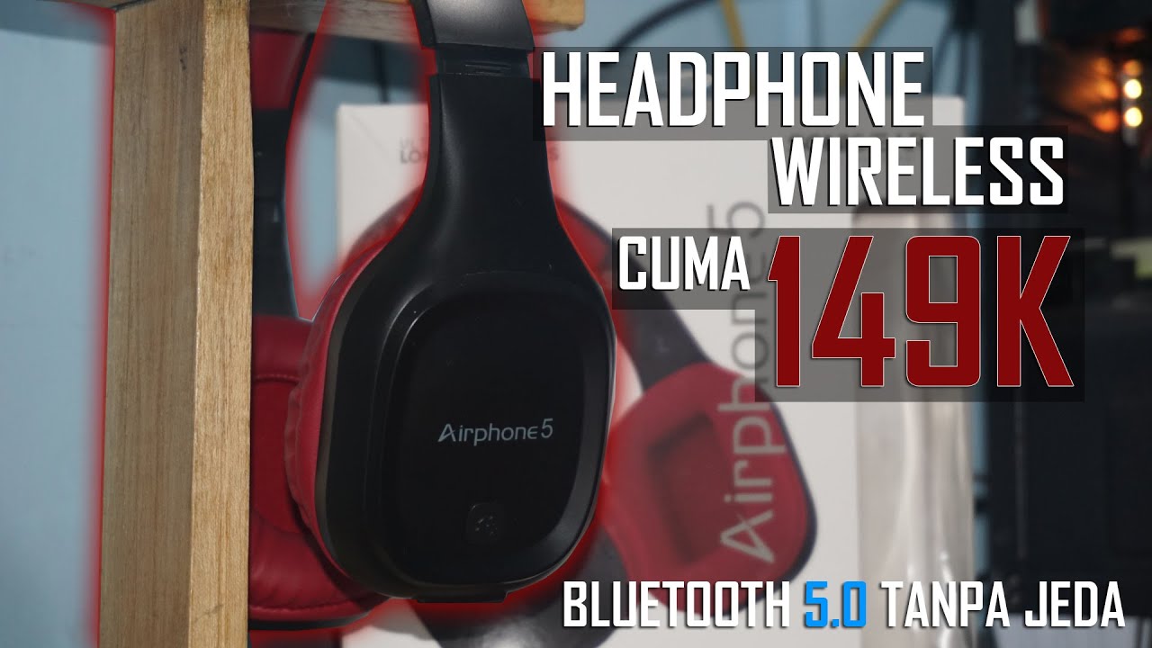 NEW HEADSET AIRPHONE 5 BLUETOOTH SONICGEAR TERMURAH - YouTube