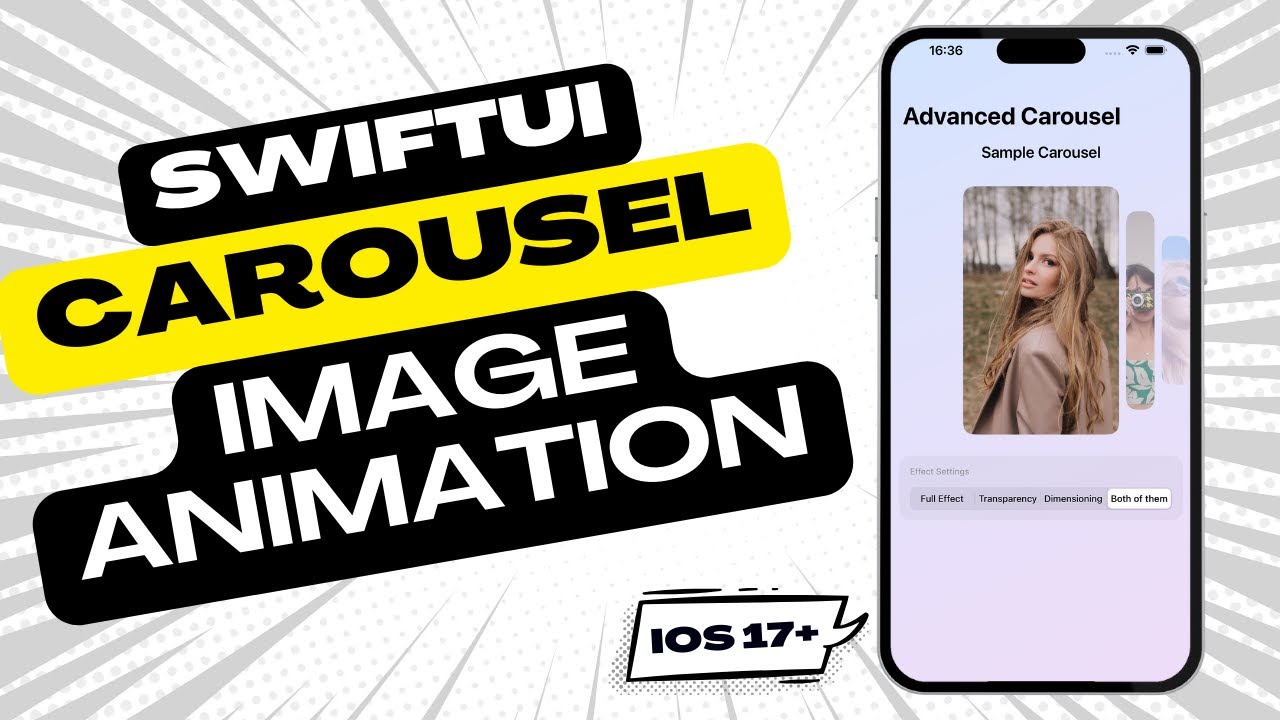 Build an Advanced Image Carousel with SwiftUI | Swift 5 | XCode 16 🔥 ...