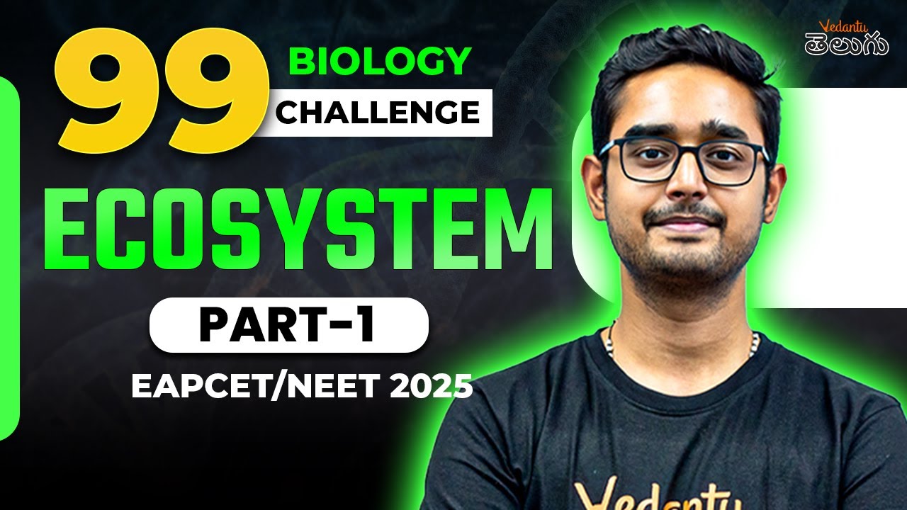 Ecosystem Class 11 NEET Biology | 99 Biology Challenge | NEET/EAPCET ...