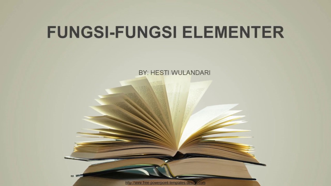 Fungsi-Fungsi Elementer - YouTube