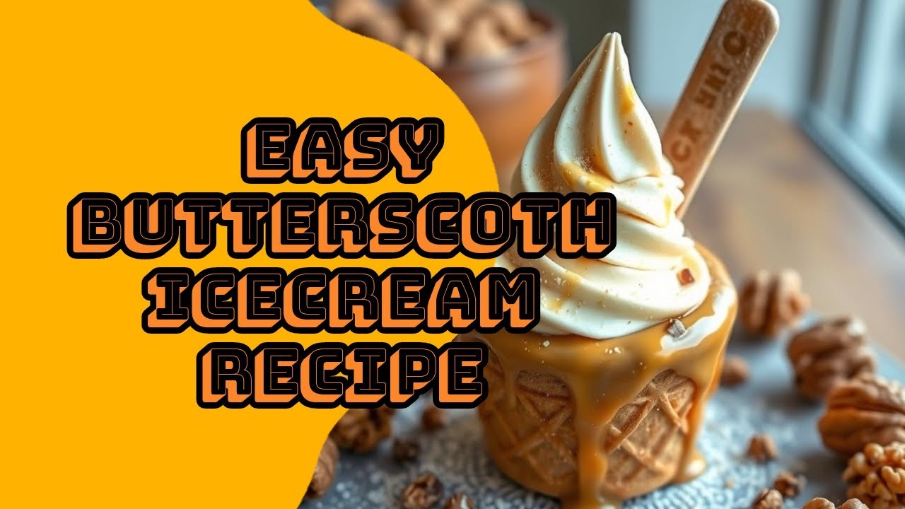 ICECREAM SERIES PART 2- Crunchy butterscotch - YouTube