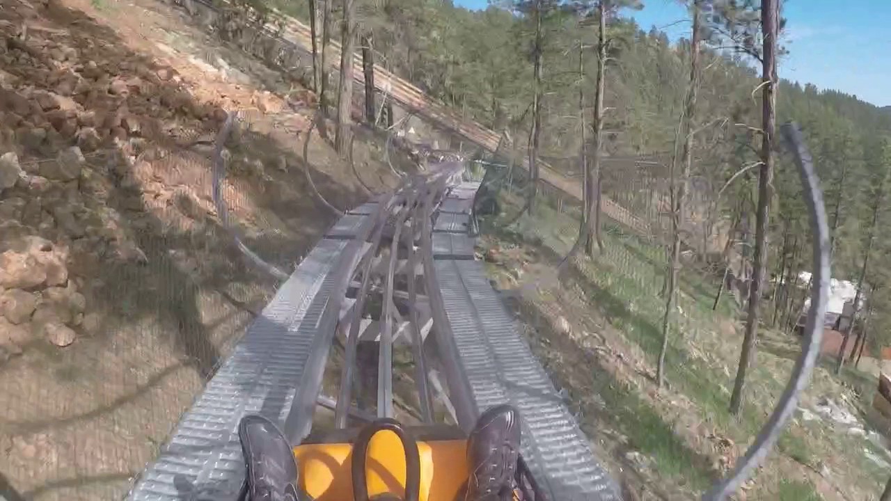Mountain Coaster keystone,sd - YouTube