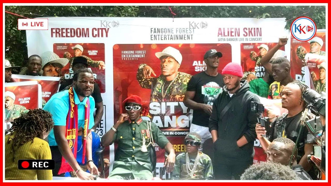 LIVE: ALIEN SKIN PRESS CONFRENCE AHEAD OF SITYA DANGER CONCERT - YouTube