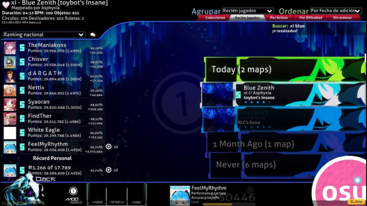 xi - Blue Zenith #17 - YouTube
