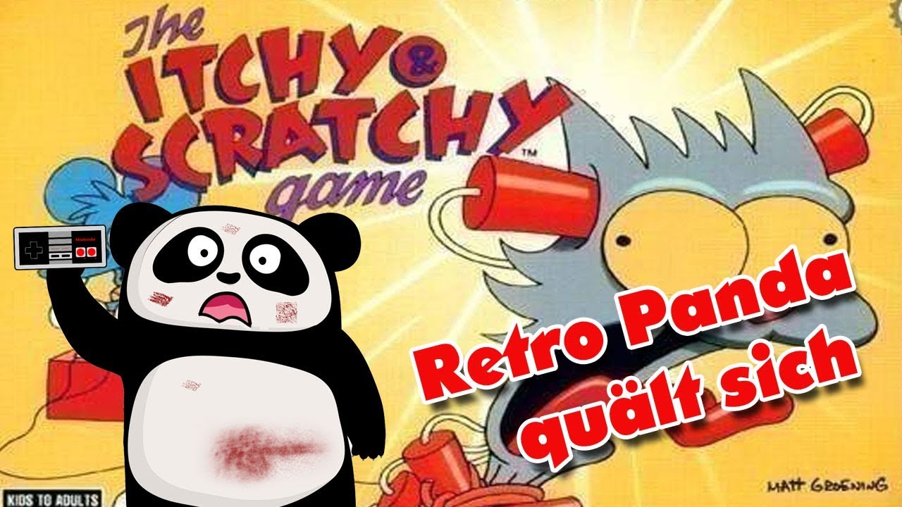 Retro Panda quält sich: The Itchy and Scratchy Game (SNES)! - YouTube