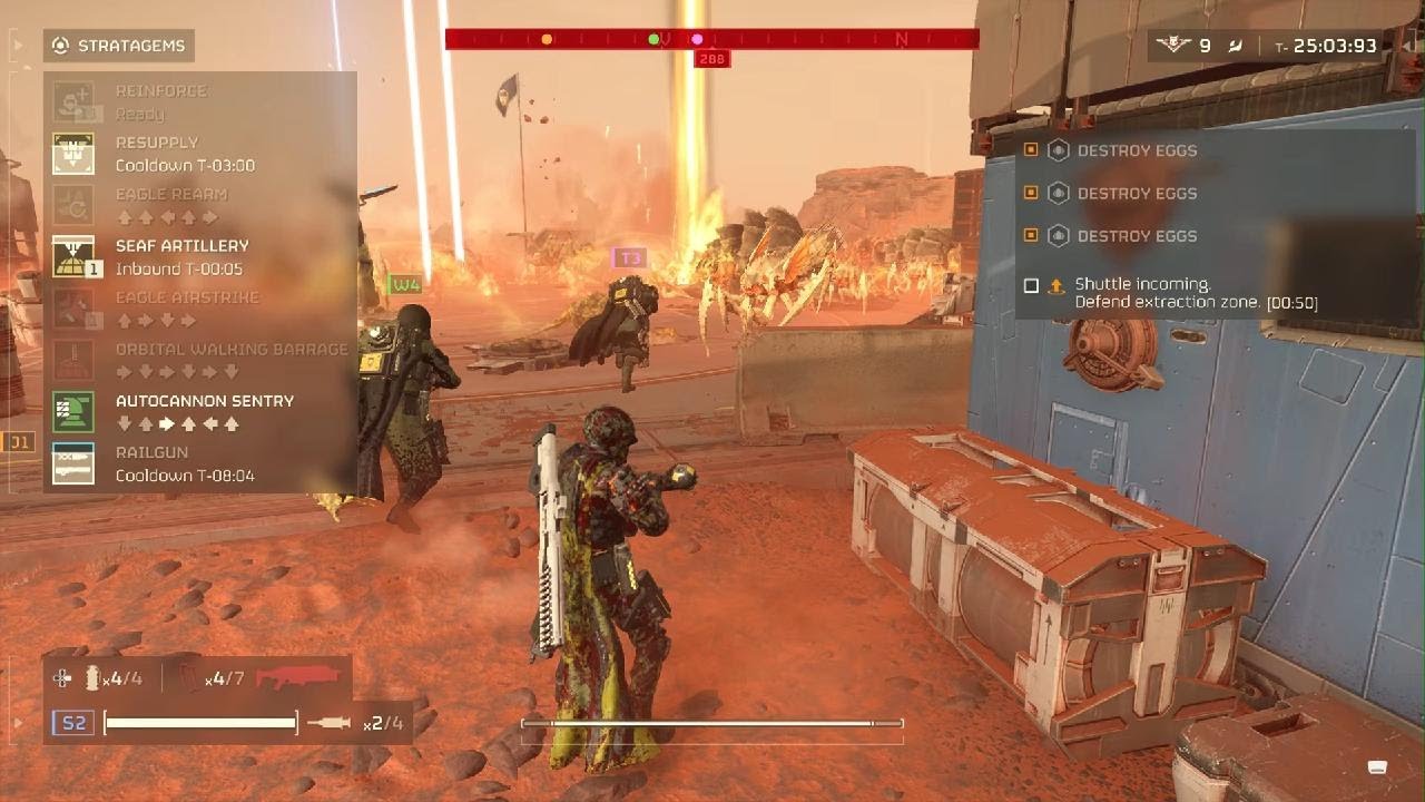 Crazy Terminid Extraction - Helldivers 2 - YouTube