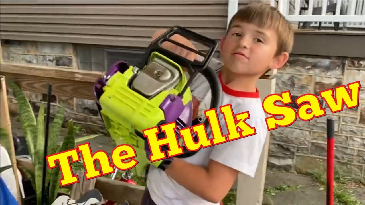 The Hulk Chainsaw! New Special Project! Do I get To Keep This One ...