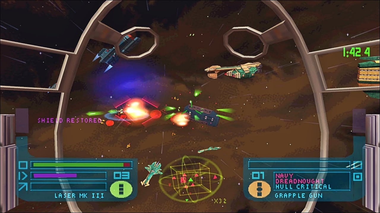 Colony Wars 3: Red Sun Walkthrough # 44 (The Gauntlet) - YouTube