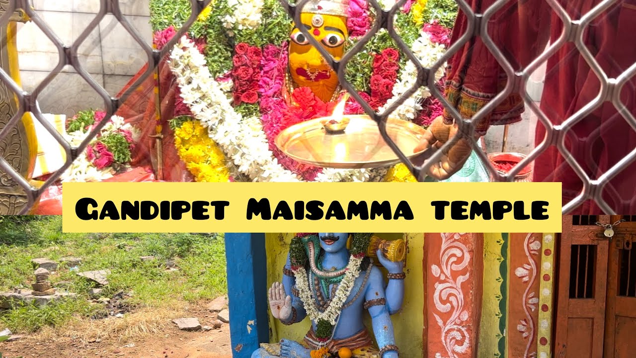Gandipet Maisamma temple tour #bhakti #ammavaru #temple #traditional ...