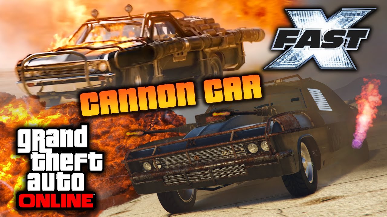 I Made The Fast X Cannon Car in GTA 5 Online! - YouTube