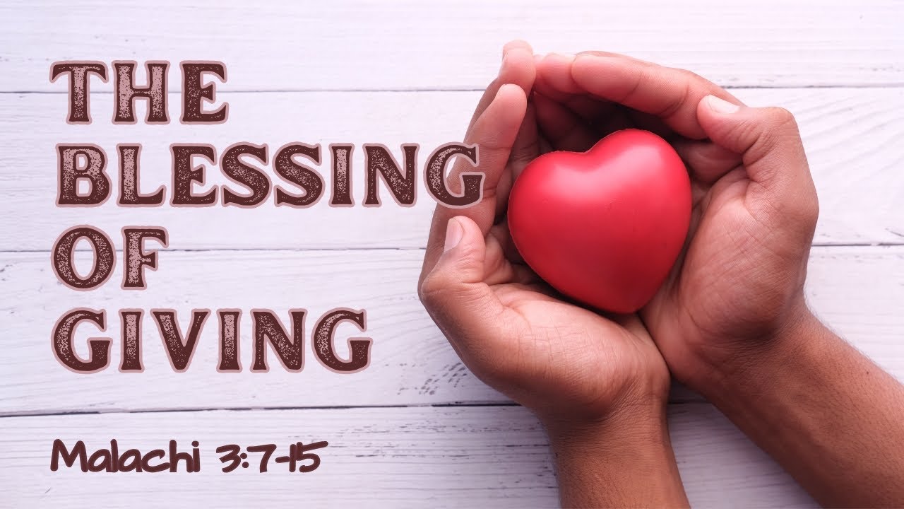Bethel SMS: The Blessing of Giving - YouTube