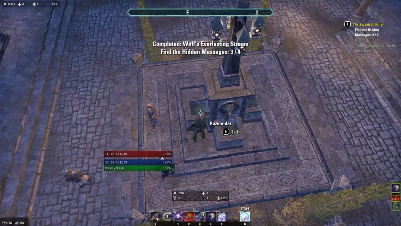 TESO Dark Brotherhood The Sweetroll Killer quest. Find the Hidden ...