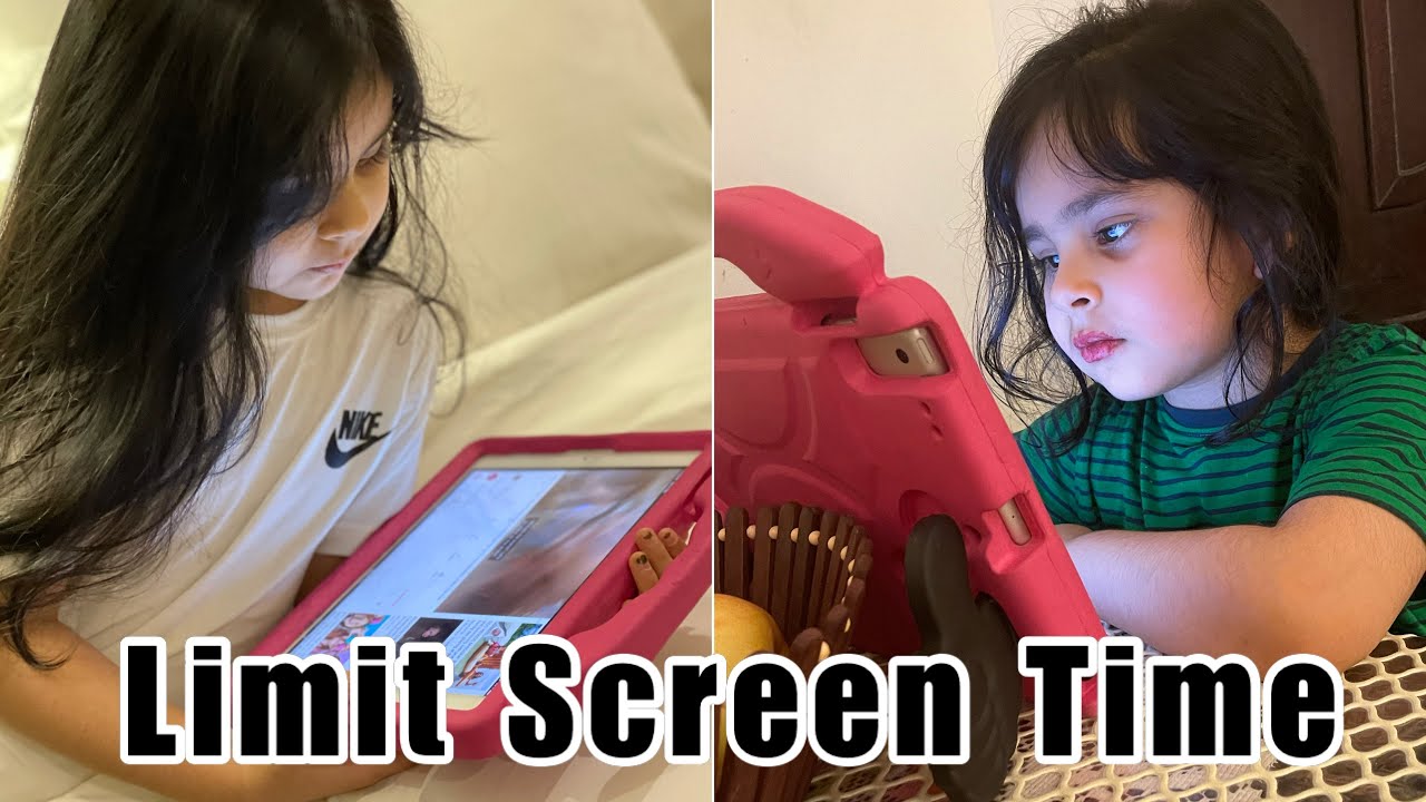 How to limit Screen Time for Kids | Fun Activities to reduce screen ...
