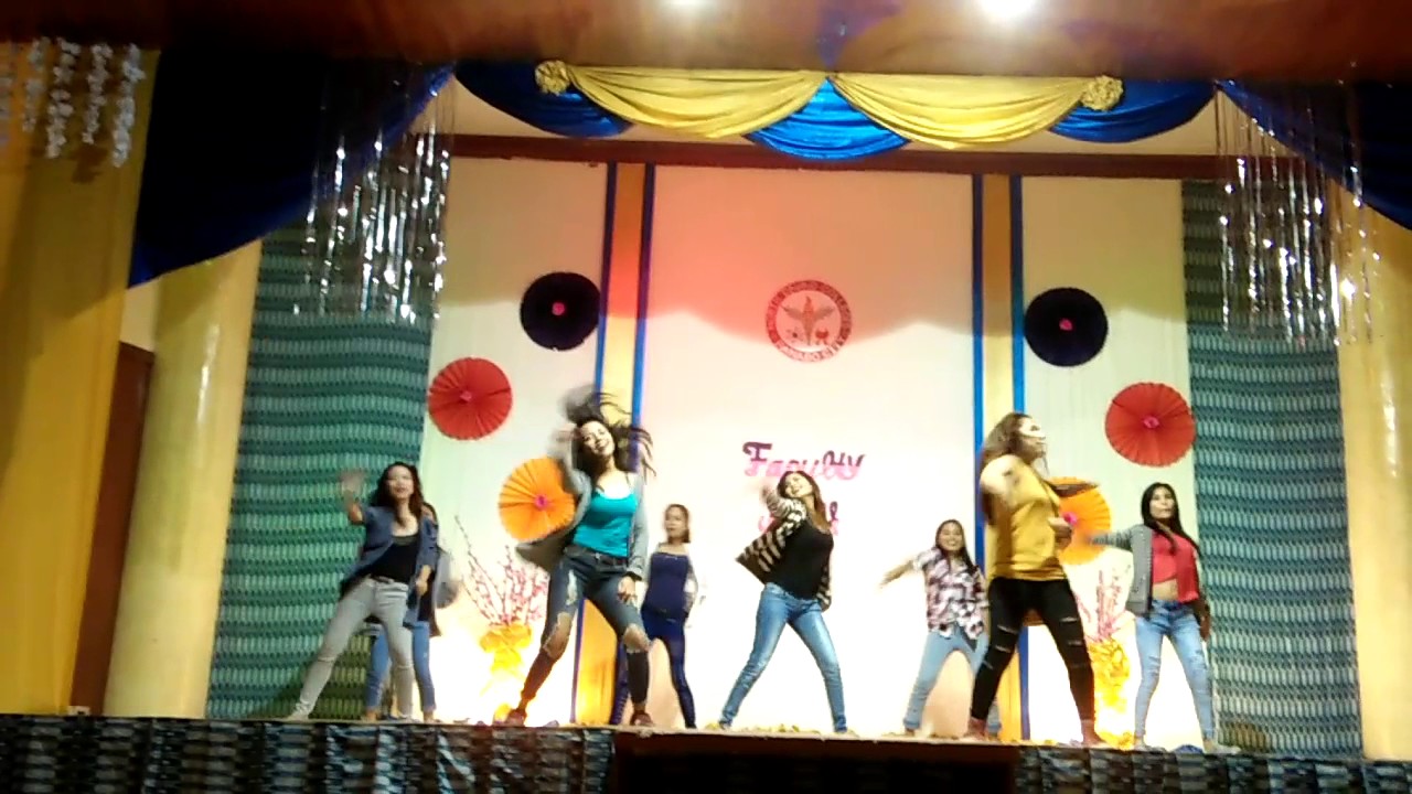 Trumpet dance contest (NDC teachers) - YouTube